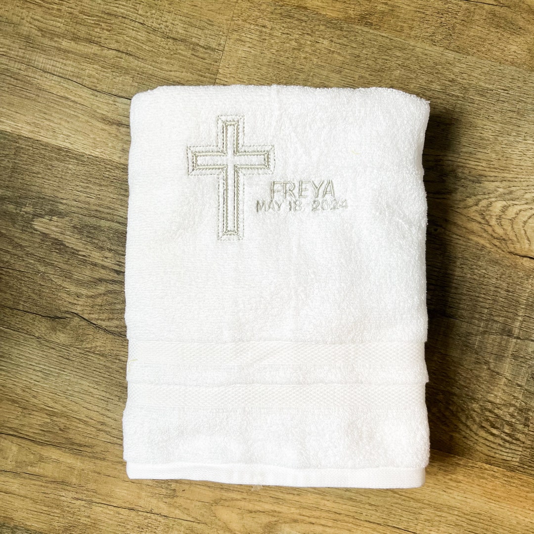 Greek Christening Orthodox Baptism Towel, Christening Towels, Byzantine ...