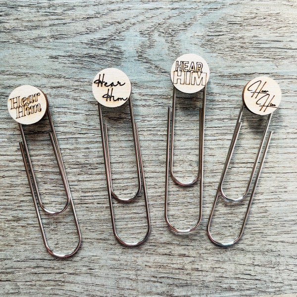 Paperclip Bookmark - Etsy