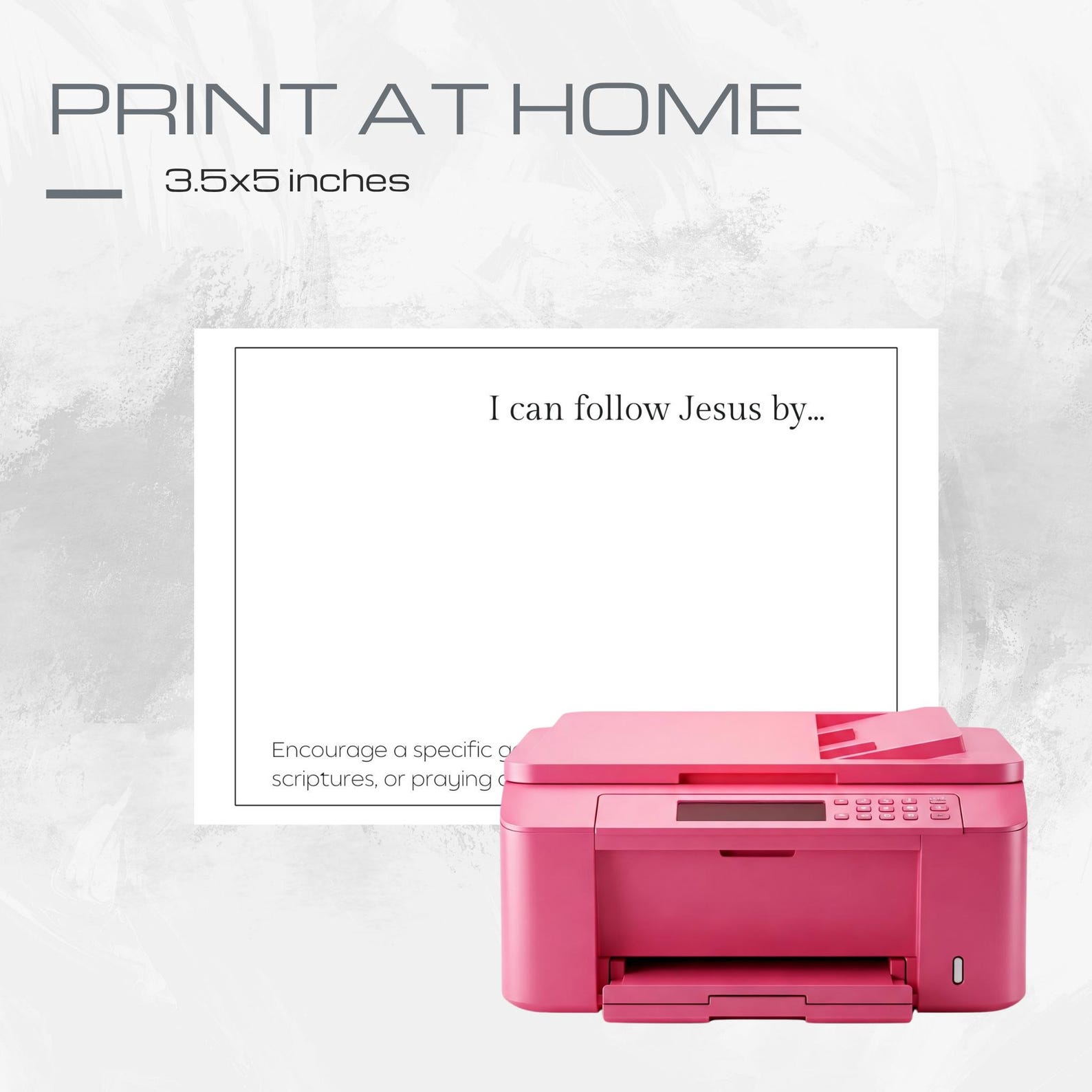 LDS Baptism Testimony Cards: Classic Black & White Baptism Printables 3 ...