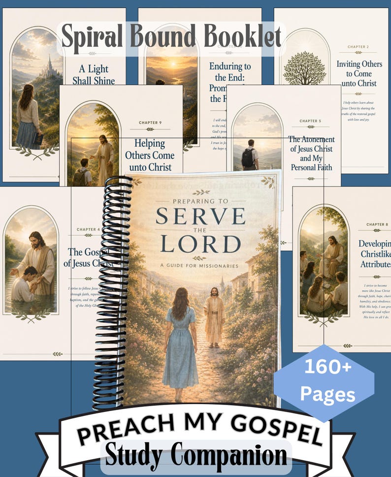 Preach My Gospel PDF MTC Prep Book | Serving Missionary LDS Mission ...