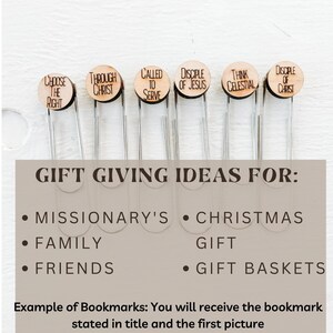 CTR Baptism Gift, LDS Baptism Gift Boy or Girl, Bookmark for Scripture ...
