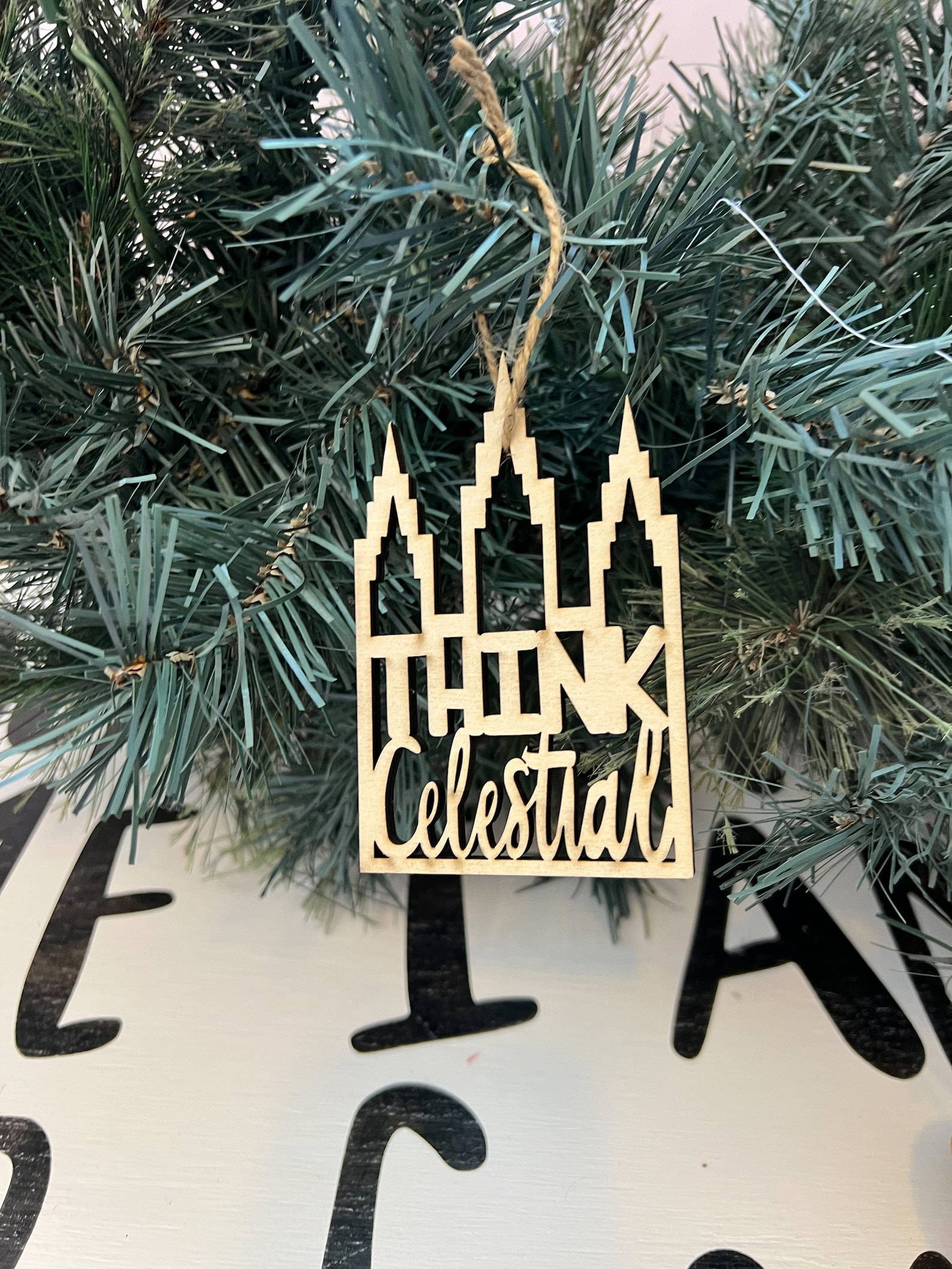 Think Celestial General Conference Russell M Nelson Church Ornament ...