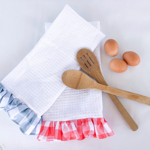 Ruffle Hand Towel - Etsy