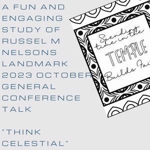 Think Celestial Coloring Pages, 20 Page Adult Coloring Book, Church of ...