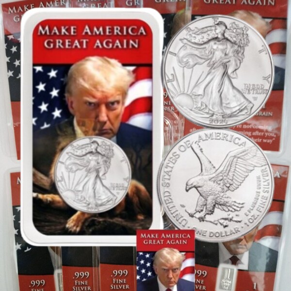 Trump Silver Bar - Etsy