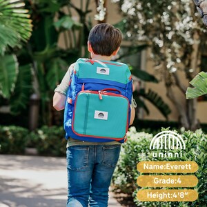 Color Block Lunch Box | Insulated Lunch Bag | Water Resistant | Kids ...