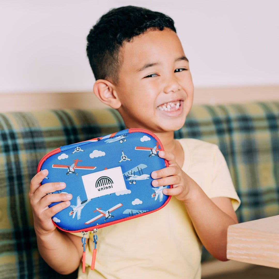 Airplane Pencil Case | Kids School Supplies | Back to School | Pouch ...