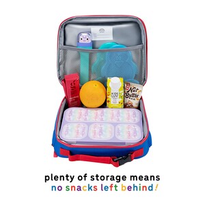 Color Block Lunch Box | Insulated Lunch Bag | Water Resistant | Kids ...