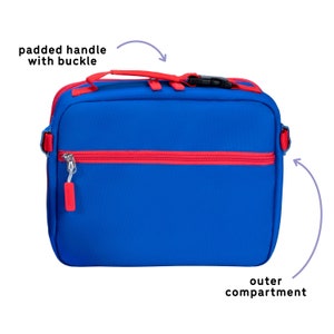 Color Block Lunch Box | Insulated Lunch Bag | Water Resistant | Kids ...