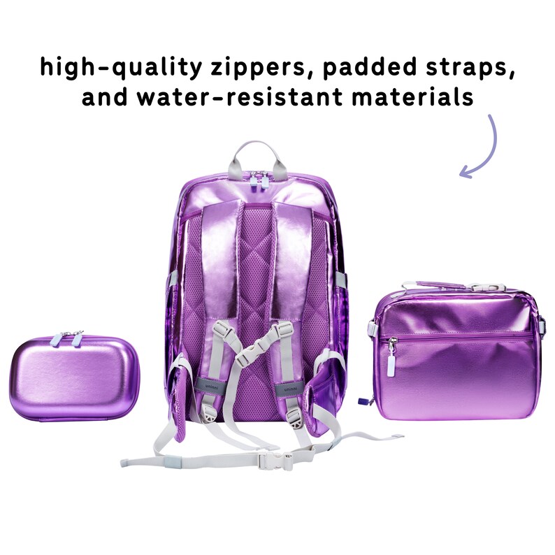 16" Backpack School Set for Kids 7+ | Backpack | Lunch Bag | Girl ...