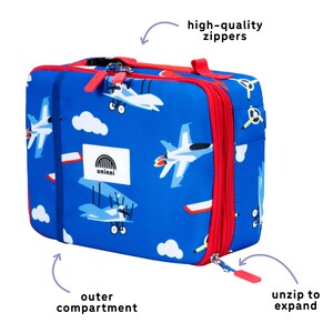 Airplane Lunch Box | Insulated Lunch Bag | Water Resistant Bag | Kids ...
