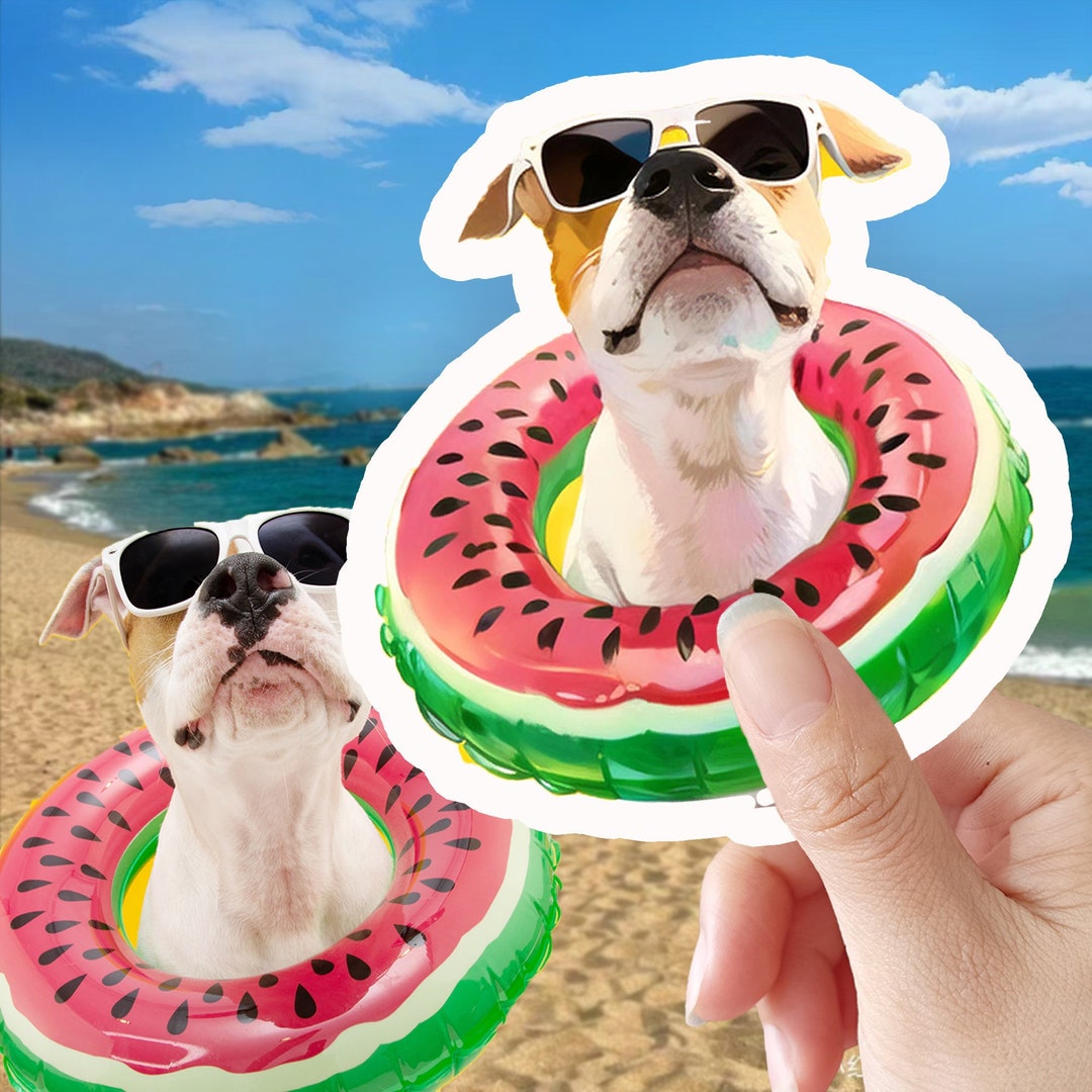 Custom Pet Sticker Using Your Pet Photo,cat Sticker,sticker of My Dog ...