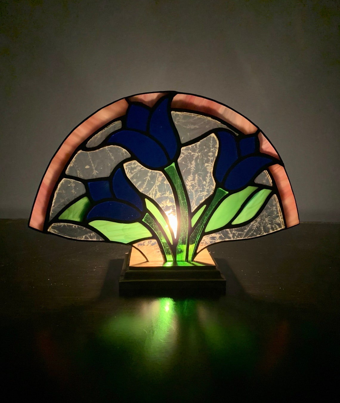 Tulip Fan Lamp - Etsy