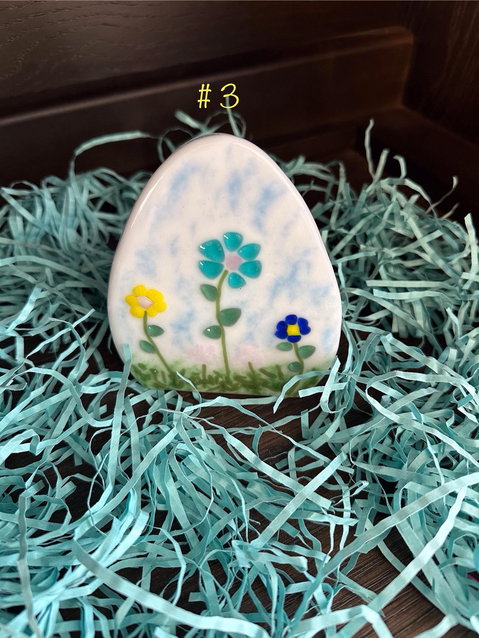 Easter Eggs - Fused Glass - Etsy