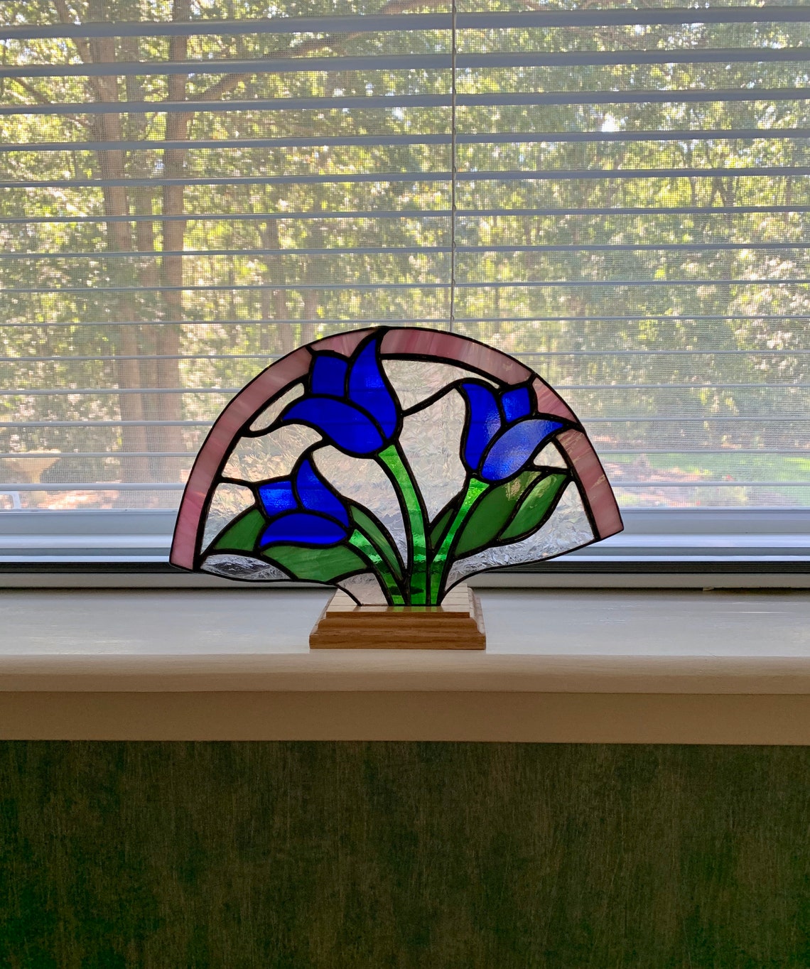 Tulip Fan Lamp - Etsy