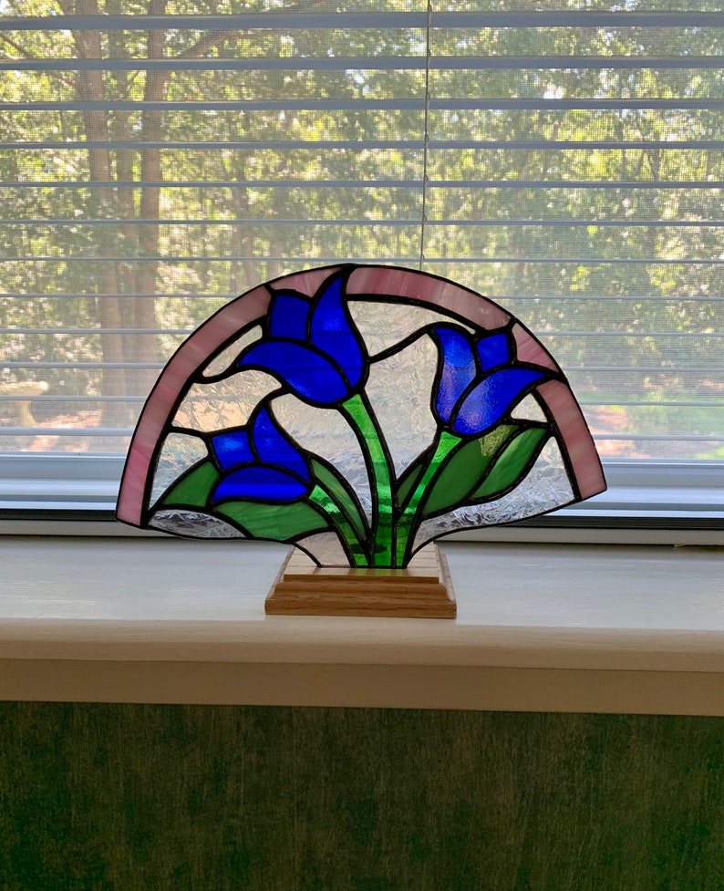 Tulip Fan Lamp - Etsy
