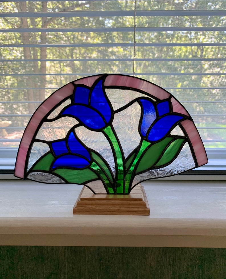 Tulip Fan Lamp - Etsy