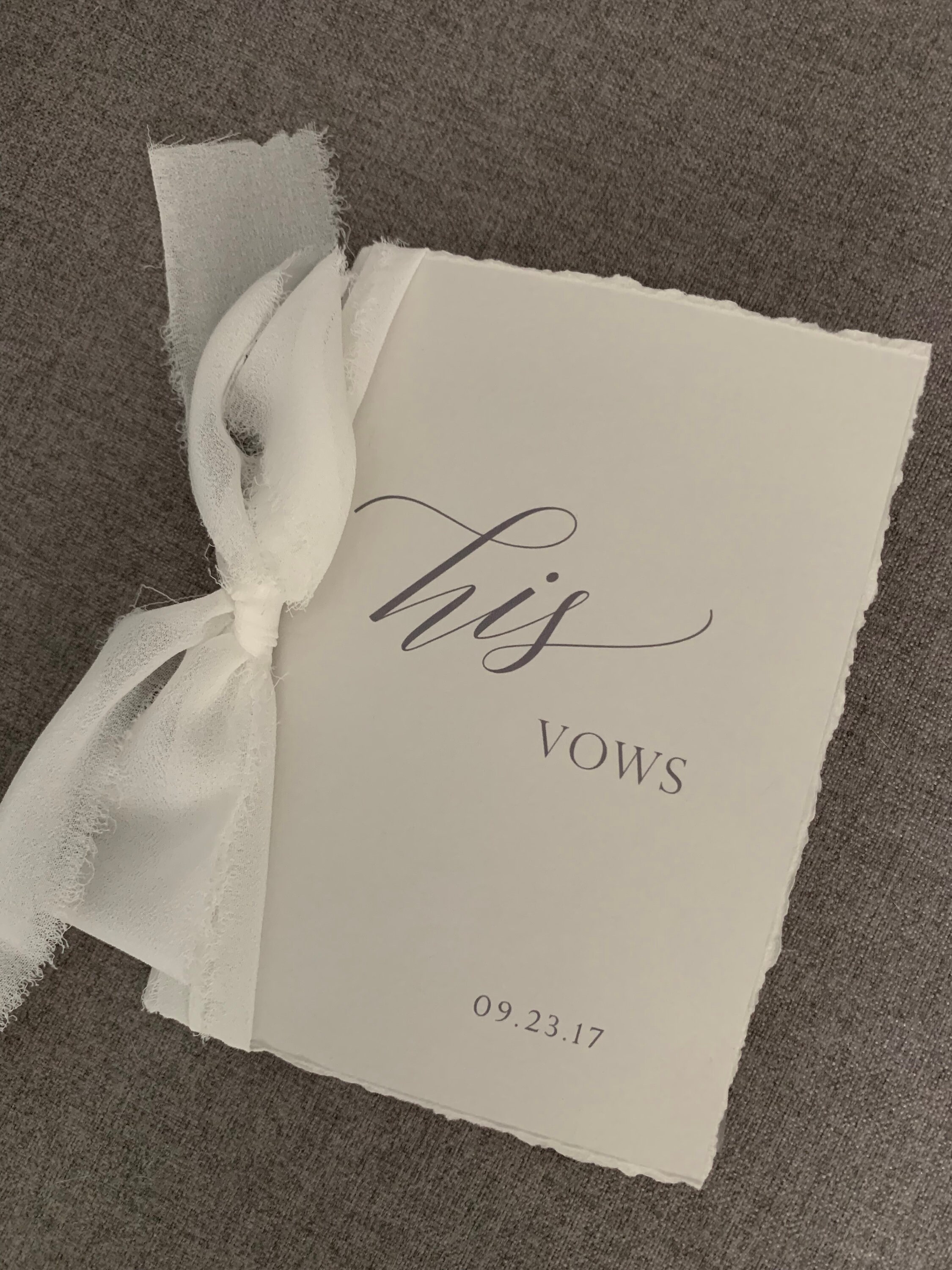 Vow Books Wedding Vow Book Set Personalized Vow Book His - Etsy