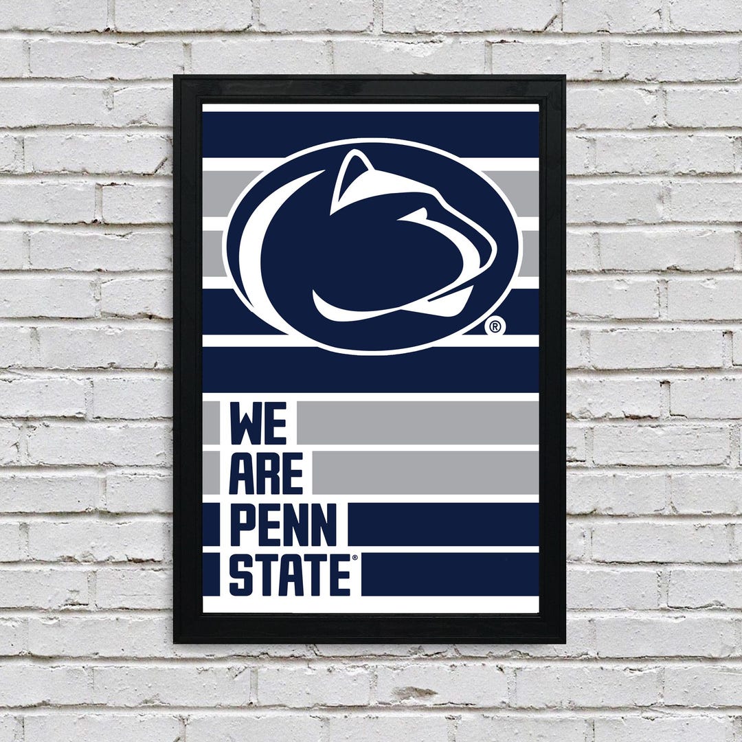 Limited Edition We Are Penn State Poster - Gifts for Penn State Fans ...