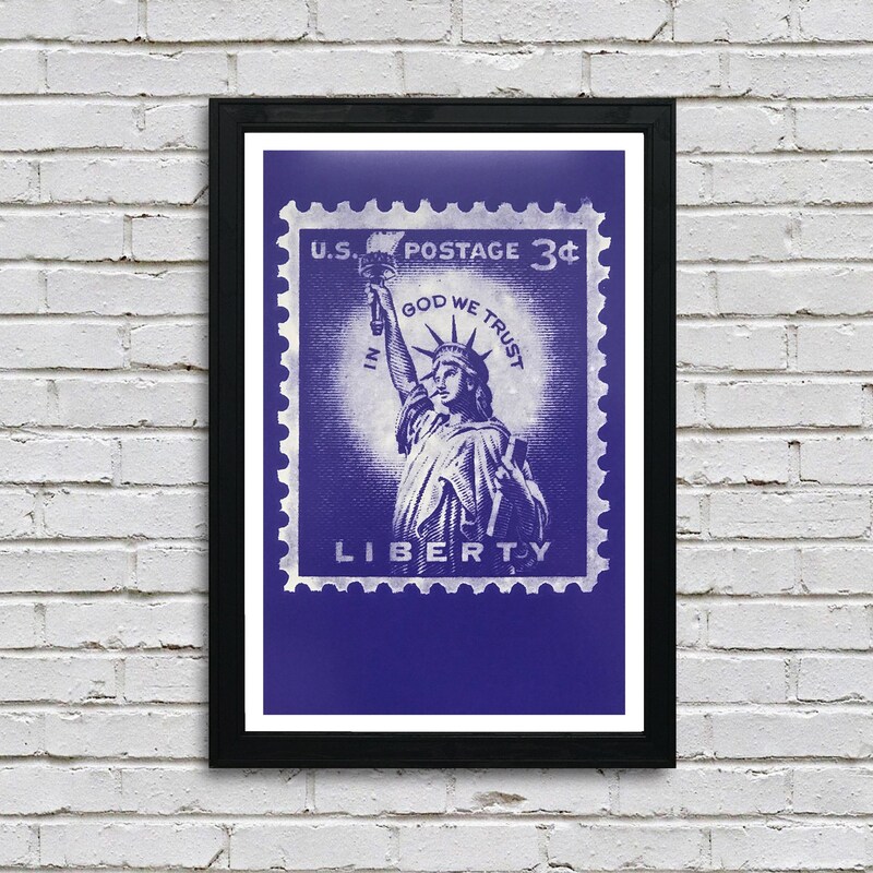 1954 Statue of Liberty Stamp - Etsy
