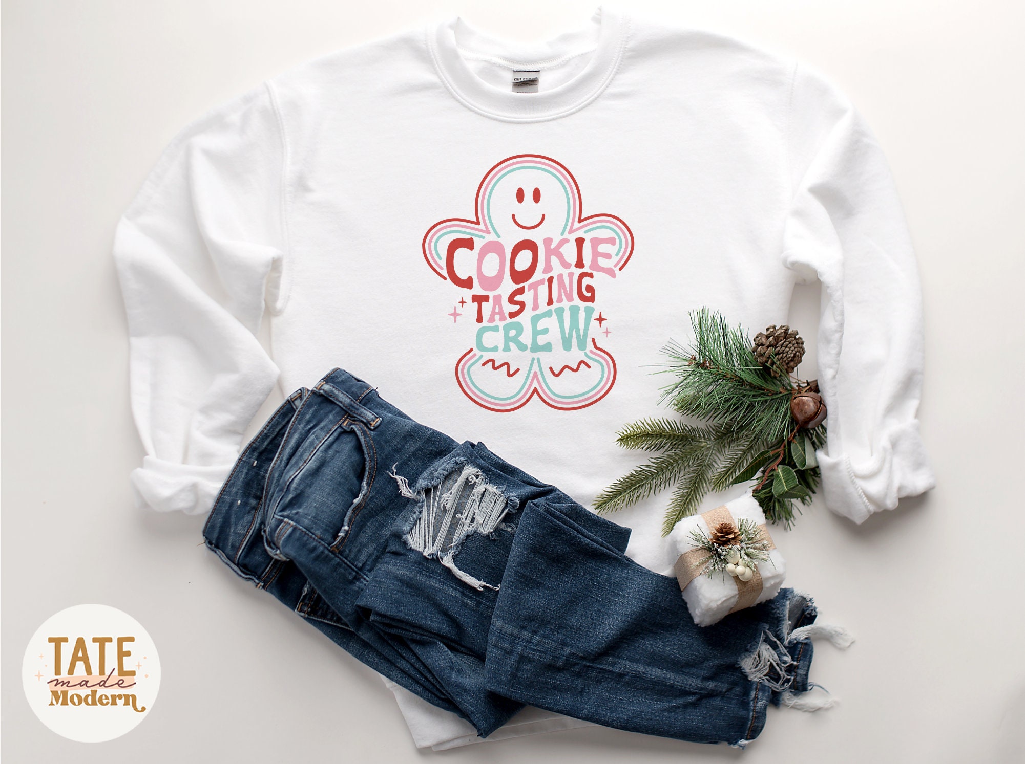 Cookie Tasting Crew Retro SVG Cut File, Christmas Baking Svg ...