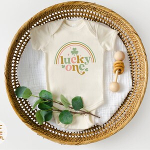 Lucky One SVG Cut File - Retro 1st Birthday St. Patricks Day Svg, Cute ...