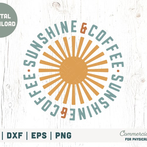 Oh Hey Sunshine SVG Cut File Retro Summer Sun Svg Summer | Etsy