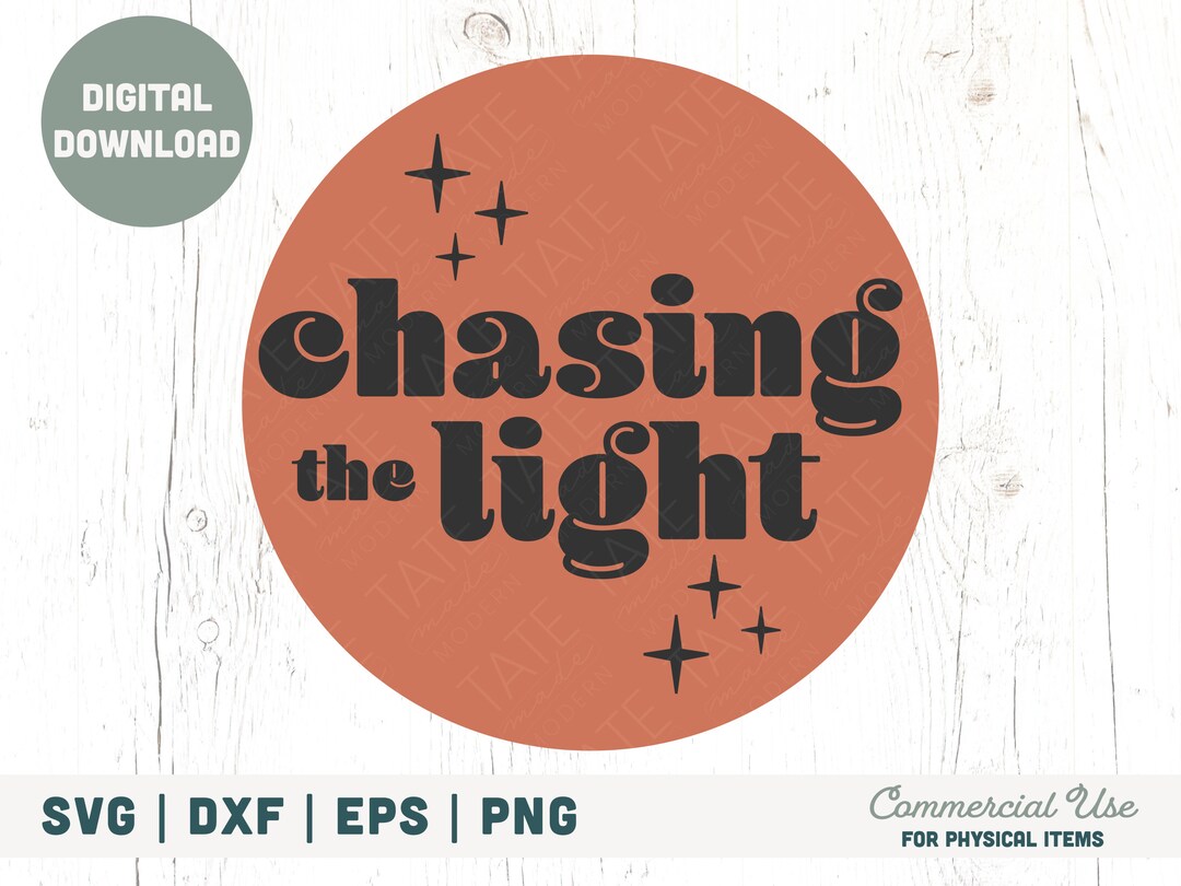 Chasing the Light Retro SVG Cut File, Photographer Svg, Chasing Sunsets ...