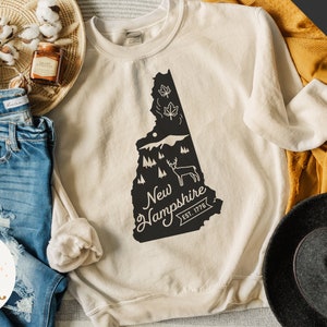 Vintage New Hampshire SVG Cut File - New Hampshire Home Svg, New ...
