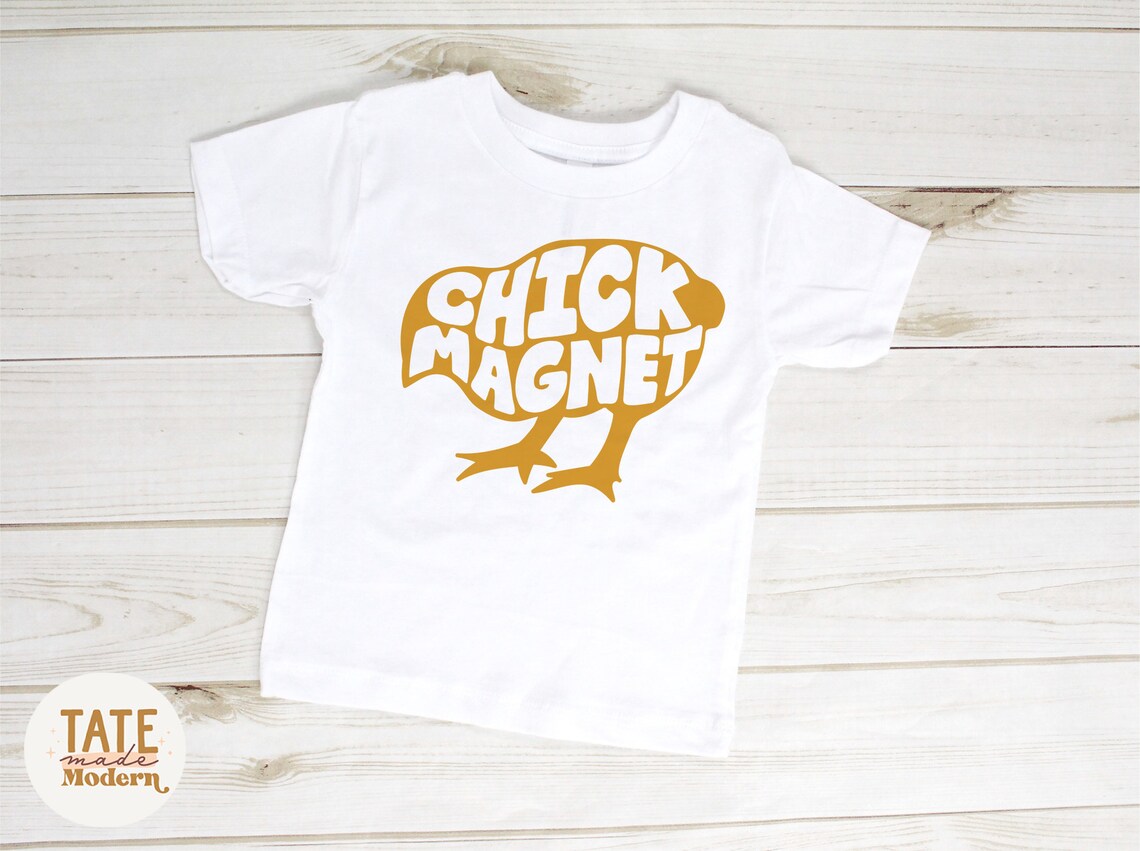 Chick Magnet SVG Cut File - Retro Easter Svg, Easter Boy Shirt Svg ...