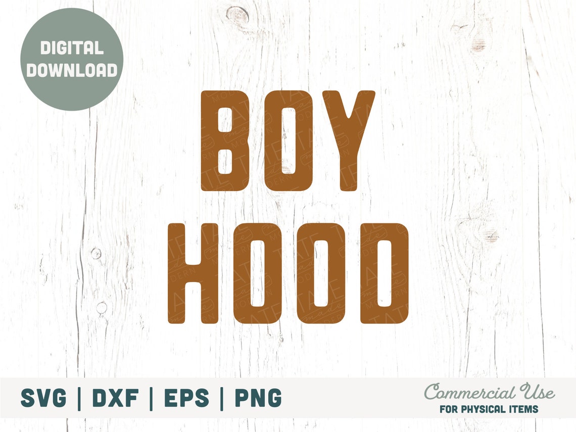 Boyhood SVG Cut File Minimal Retro Boy Svg Retro Brother - Etsy