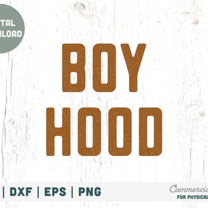 Boyhood SVG Cut File Minimal Retro Boy Svg Retro Brother - Etsy