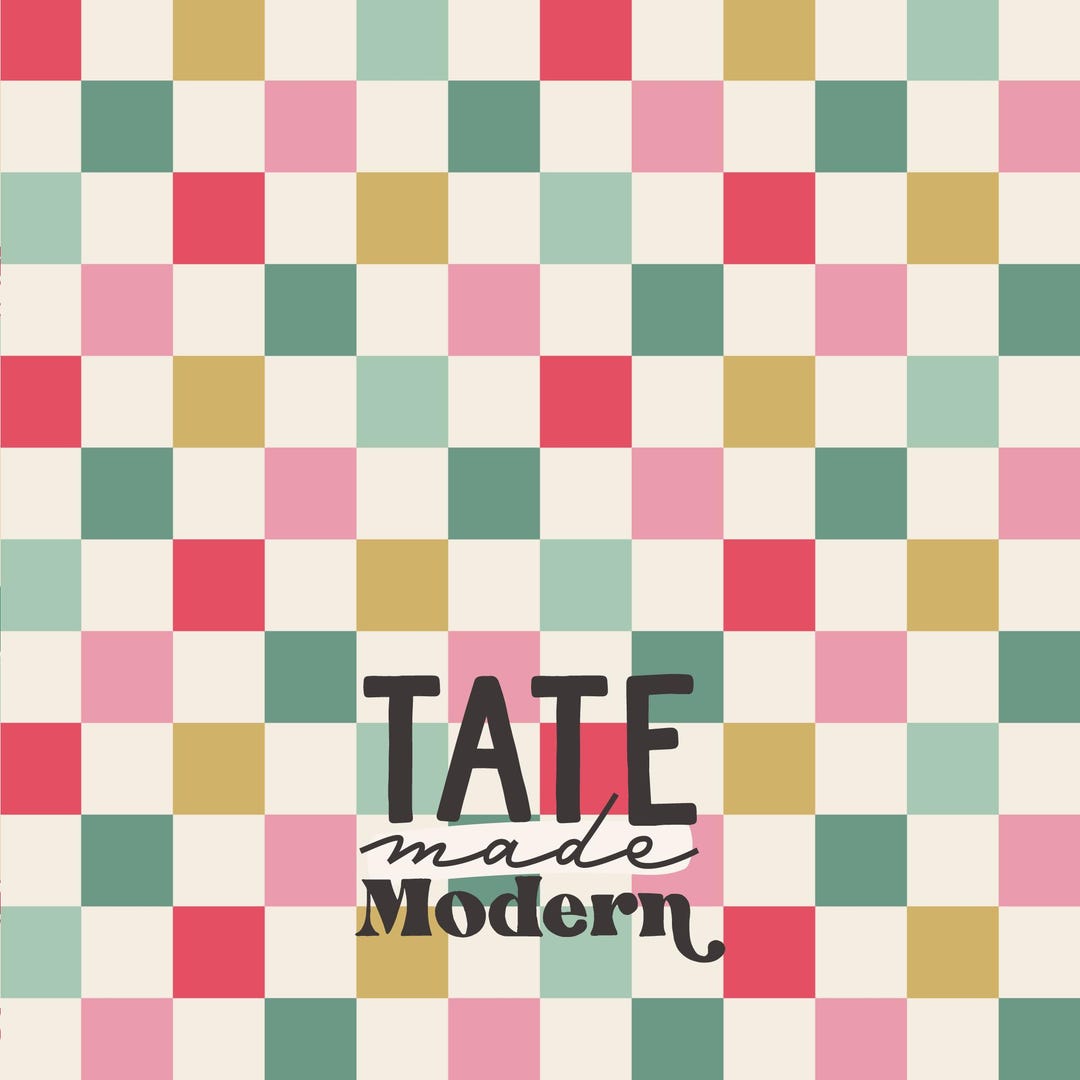 Retro Festive Christmas Checker Seamless Pattern File Bright Christmas ...