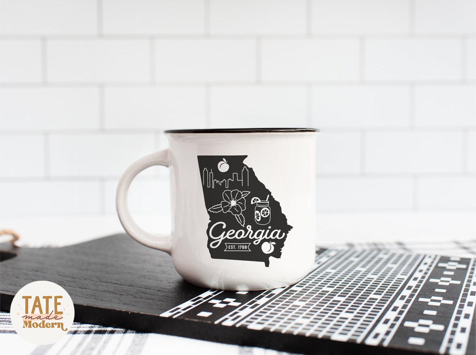 Vintage Georgia SVG Cut File Georgia Home Svg Atlanta - Etsy