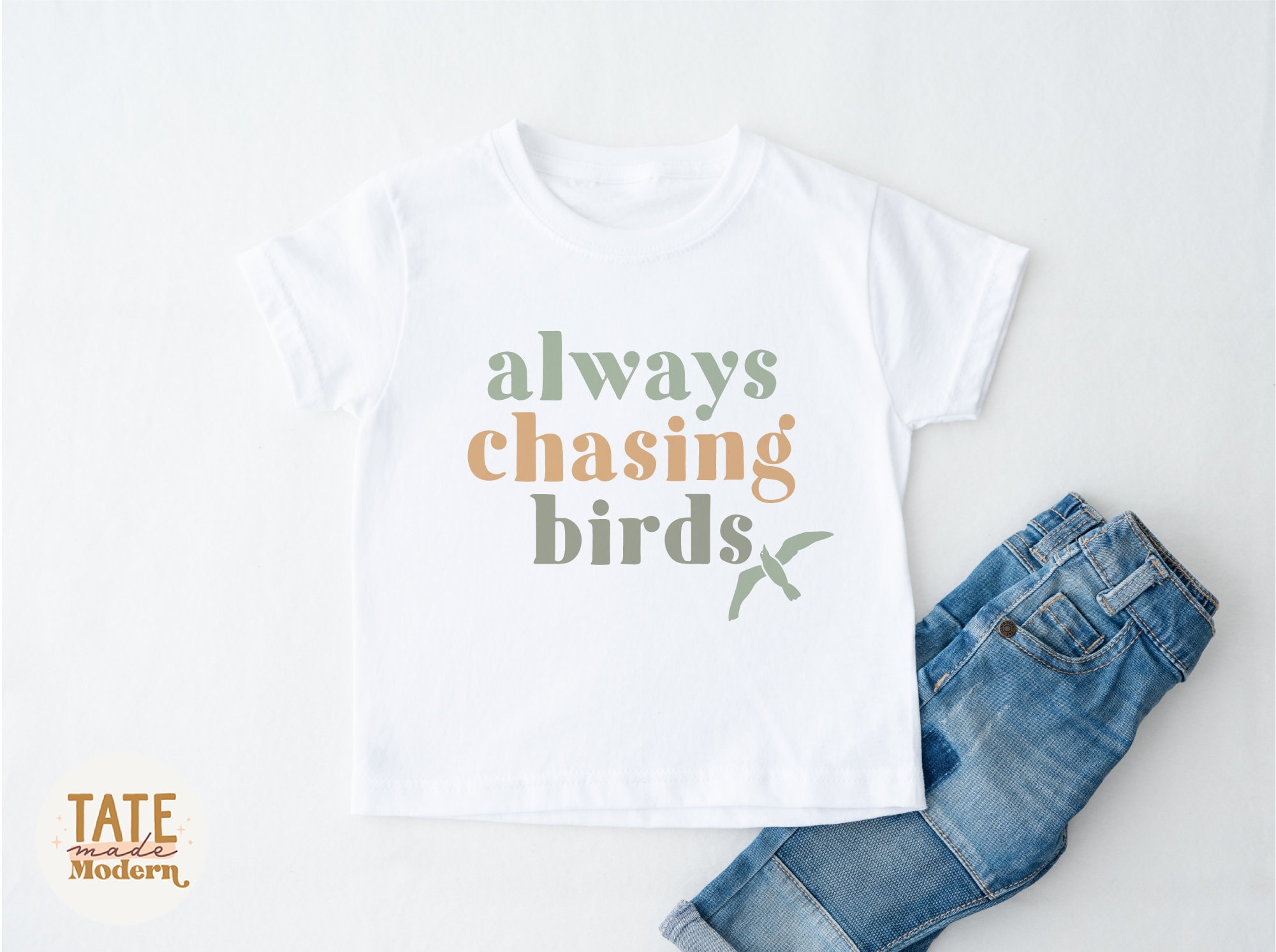 Always Chasing Birds SVG Cut File - Retro Kid Summer Svg, Summer Beach ...