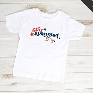 Star Spangled Boy SVG Cut File Retro Independence Day Svg, Boy 4th of ...