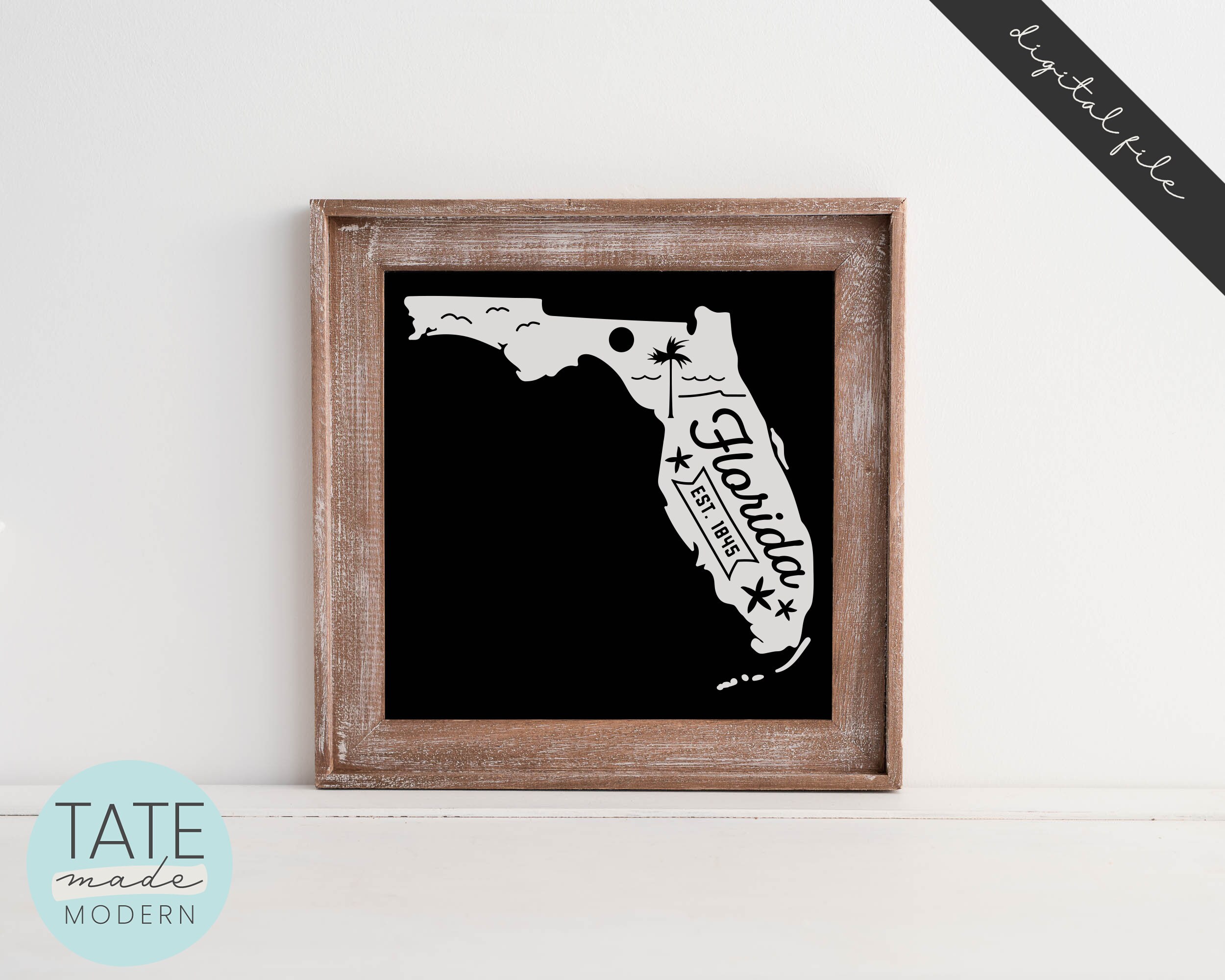 Vintage Florida SVG Cut File Florida Home Svg Sunshine - Etsy