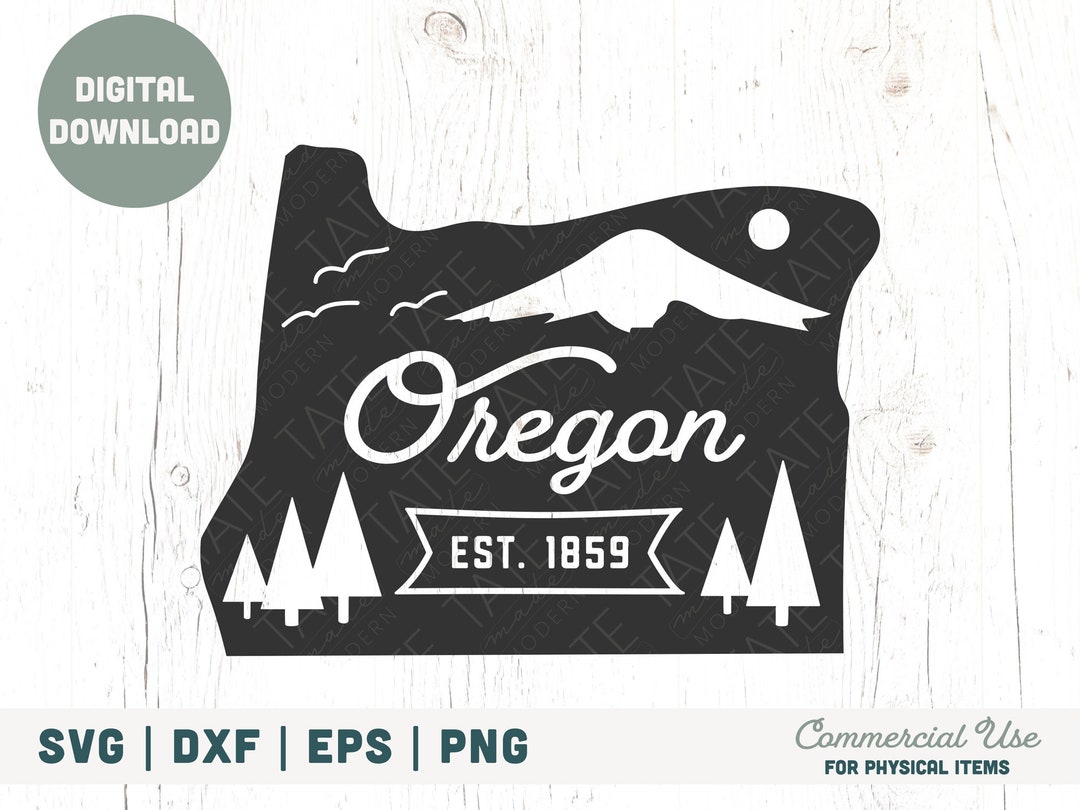 Vintage Oregon SVG Cut File Oregon Home Svg Mt. Hood Svg - Etsy