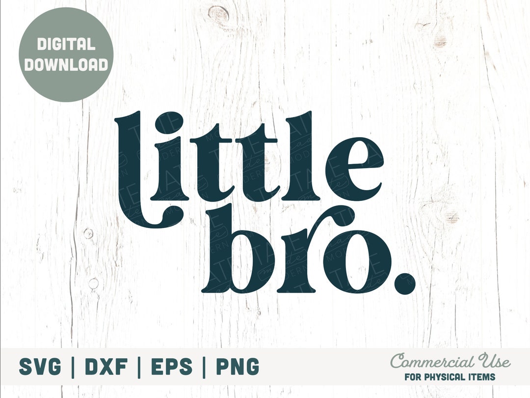 Little Bro SVG Cut File Retro Little Brother Svg Retro New - Etsy