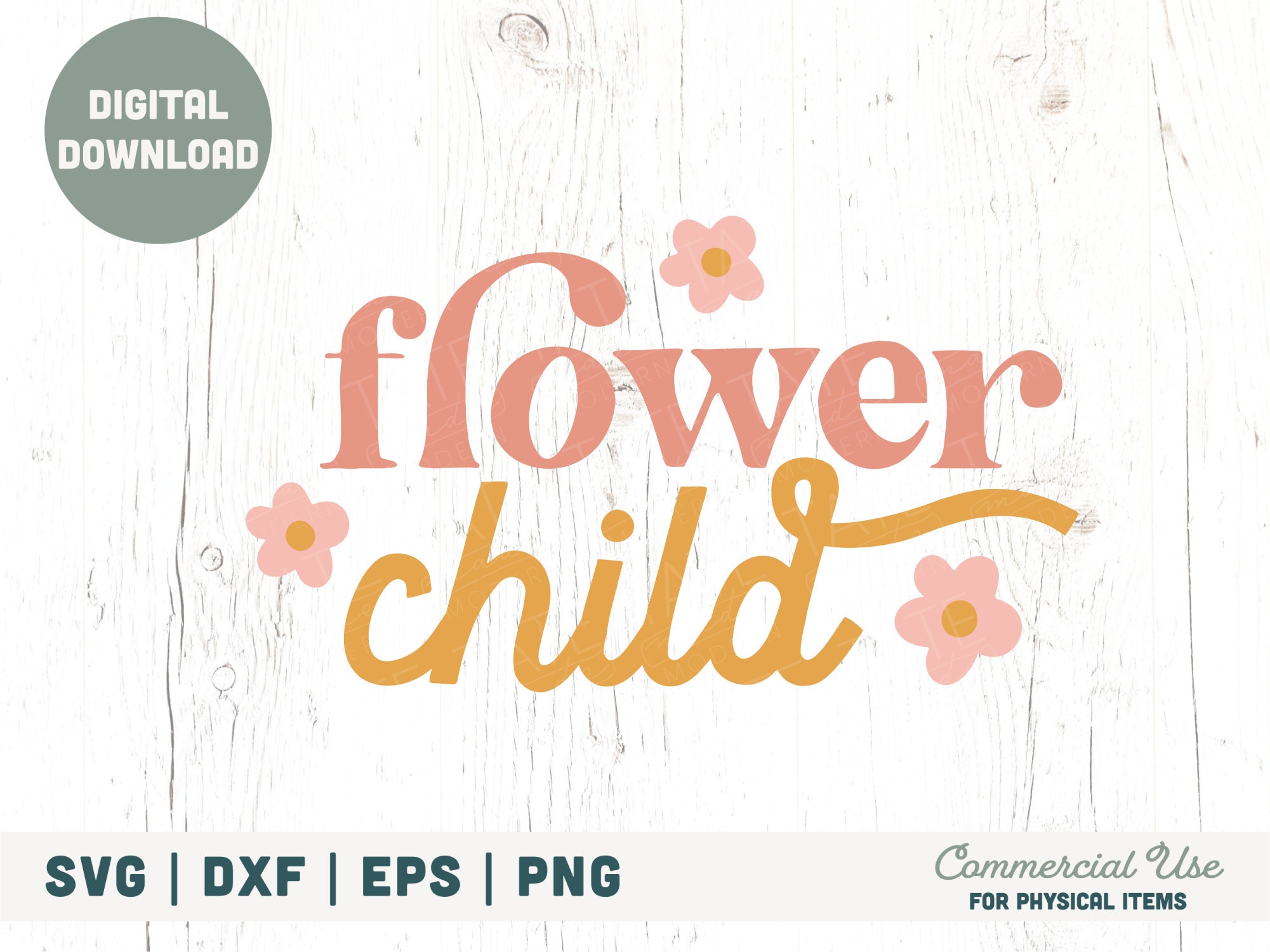 Flower Child Retro Spring SVG Cut File Retro Boho Shirt Svg - Etsy