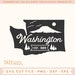 Vintage Washington SVG Cut File Washington State Home Svg, Mt. Rainier ...