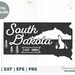 Vintage South Dakota SVG Cut File - South Dakota State Symbols Svg ...