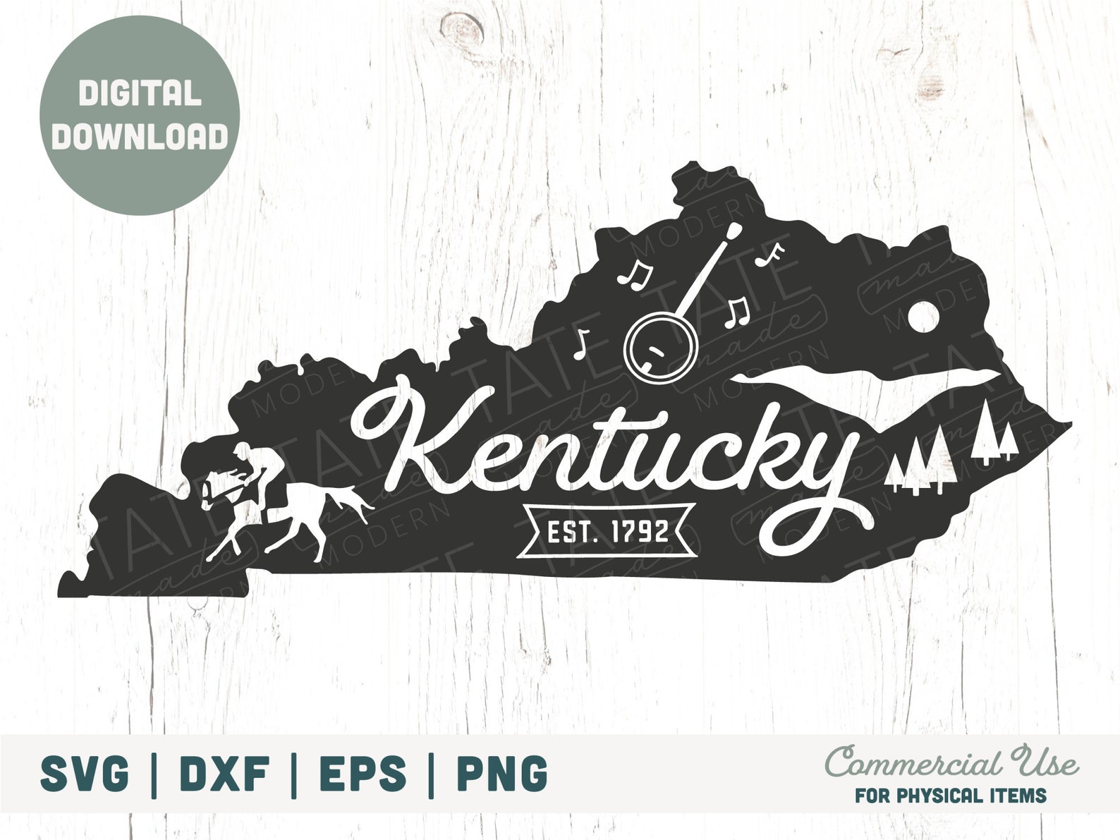 Vintage Kentucky SVG Cut File Kentucky Home Svg Horse - Etsy