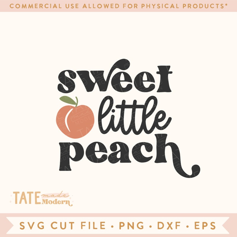 Georgia Peach Svg - Etsy