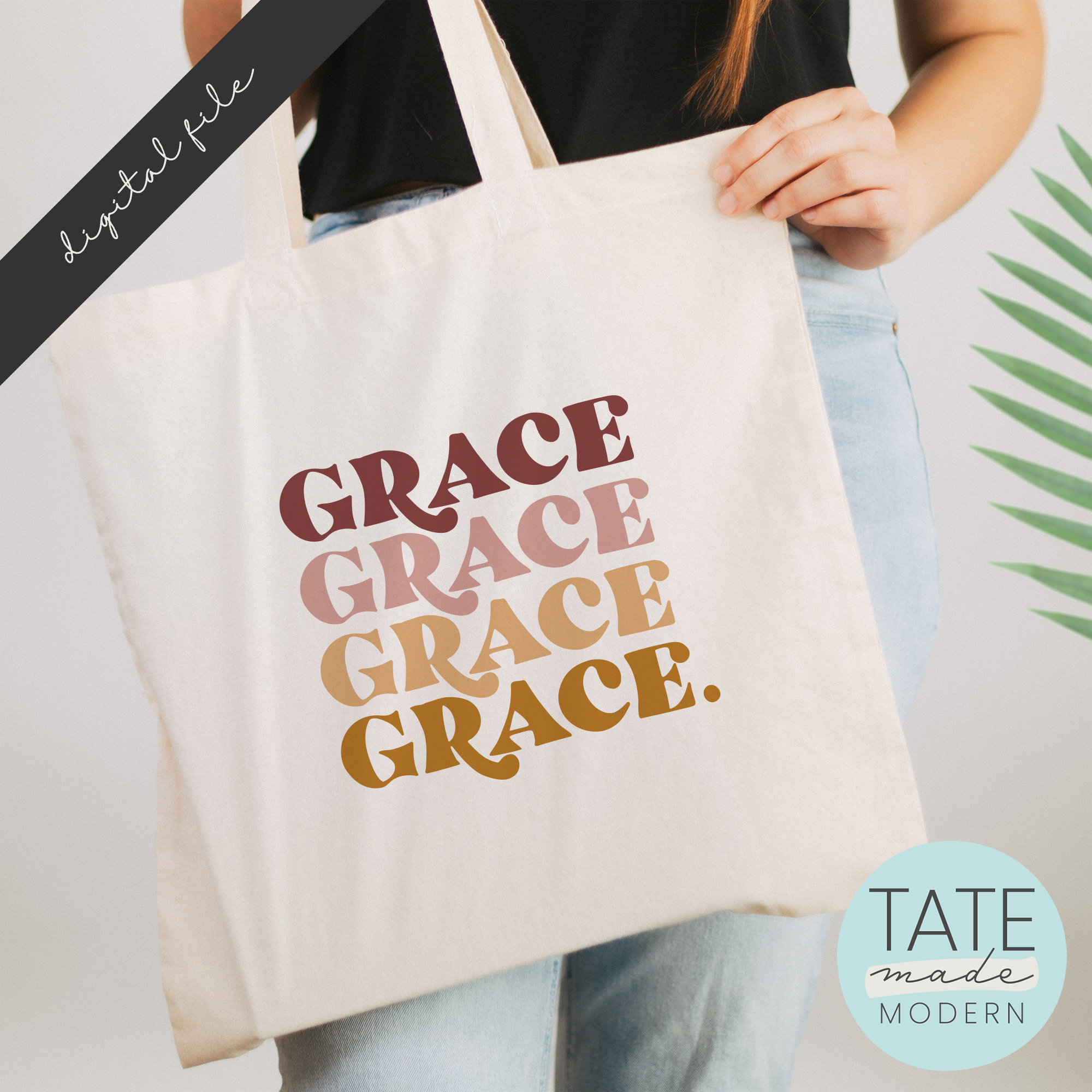 Retro Grace Stacked SVG Cut File - Retro Christian Shirt Svg, Grace ...