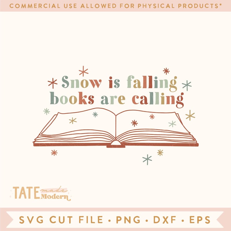 Falling Snow Svg - Etsy