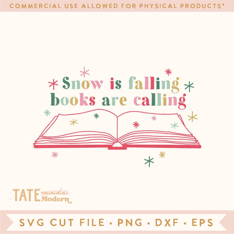 Falling Snow Svg - Etsy