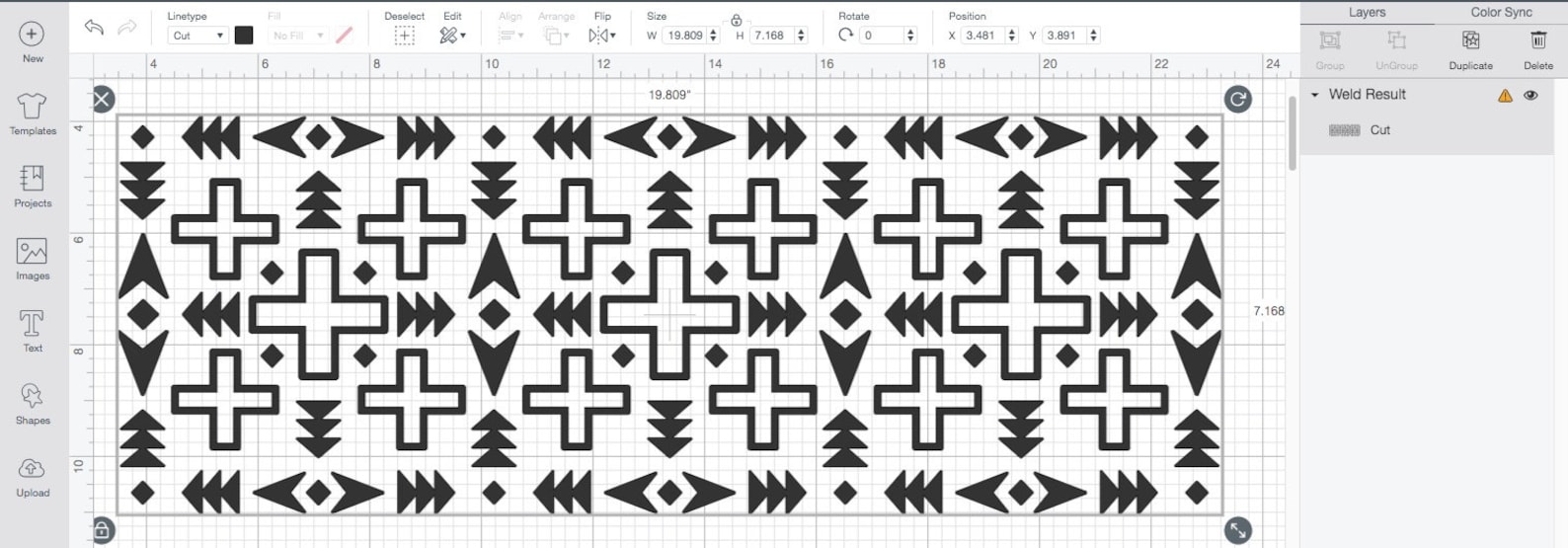 Tribal SVG Cut File Boho Southwest Design Svg for Decor | Etsy