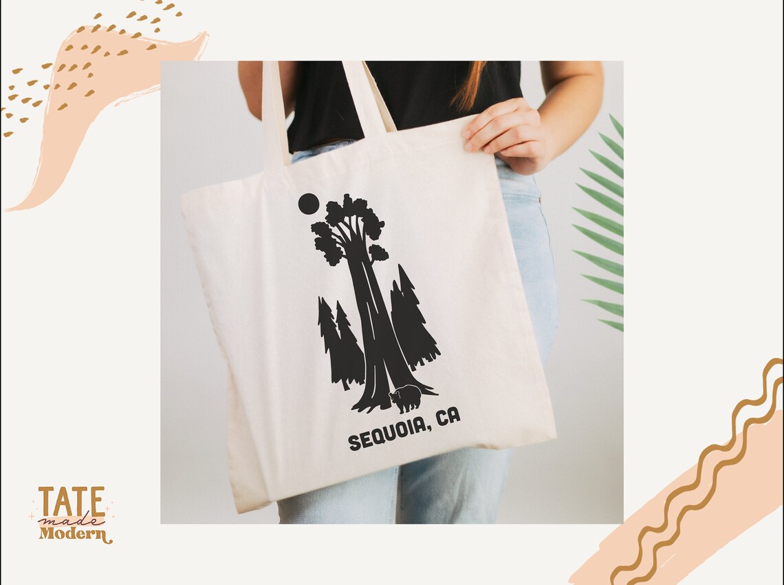 Sequoia National Park Retro SVG Cut File Sequoia California - Etsy