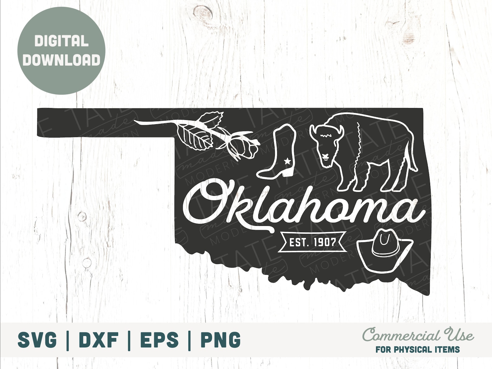 Vintage Oklahoma SVG Cut File Oklahoma Home Svg Oklahoma | Etsy